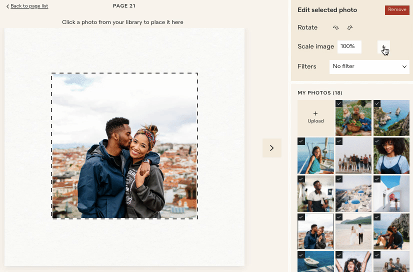 How do I upload a photo? – Papier US